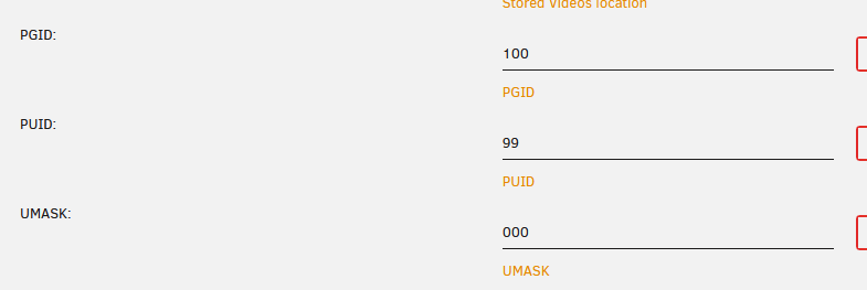 GUID, PUID, UMASK for container : r/unRAID